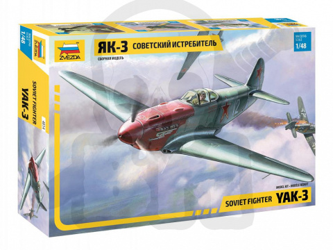 Battle-Models > 1:48 Soviet fighter Yakovlev YAK-3 Jak-3